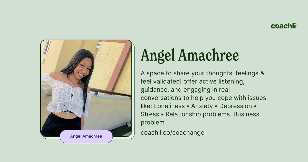Coachli: Angel Amachree